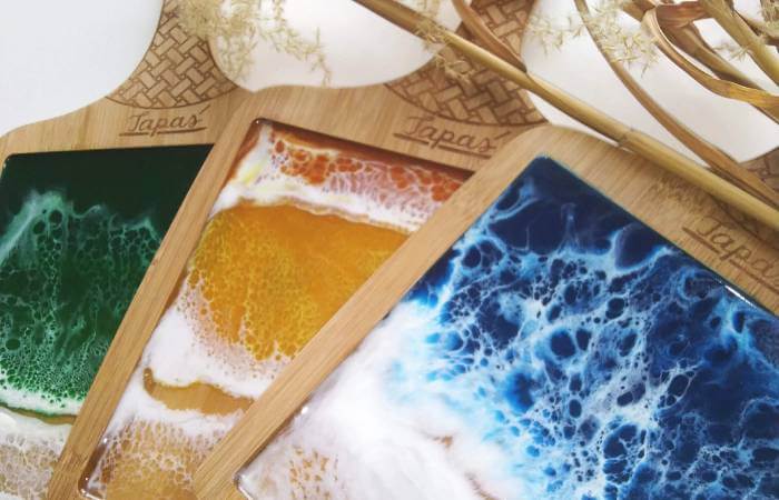 How to make pictures and seashores from epoxy resin - Resin Studio